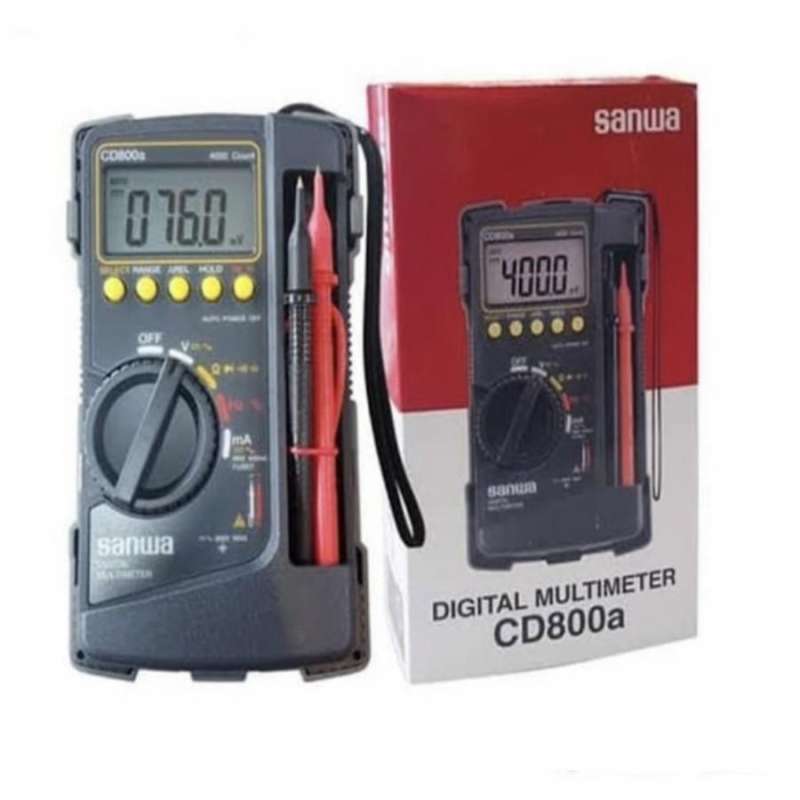 Jual Multimeter Digital SANWA CD800A / CD 800A Avometer Analog Sanwa di ...