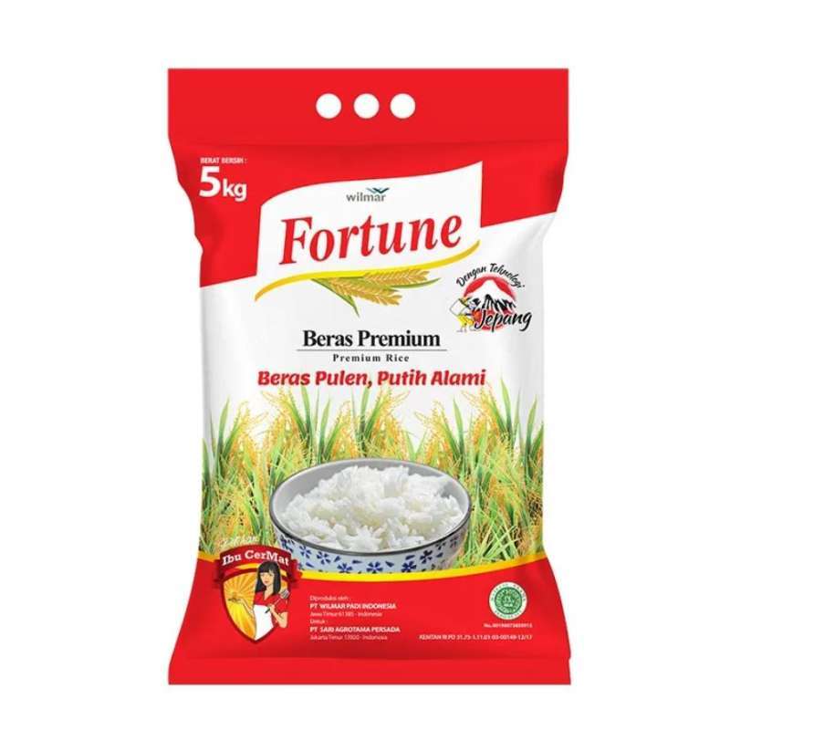 Jual FORTUNE BERAS 5 KG di Seller Mina Swalayan Syariah Official Store ...