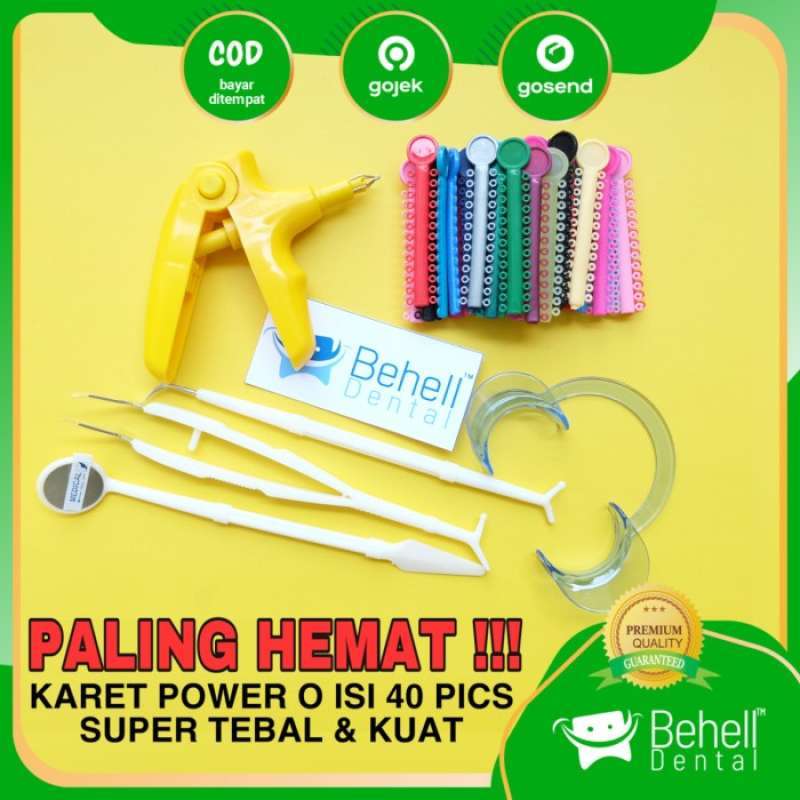 Jual Paket 1 Alat Ganti Karet Praktis . Isi Sonde . Pinset Behel . Kaca ...