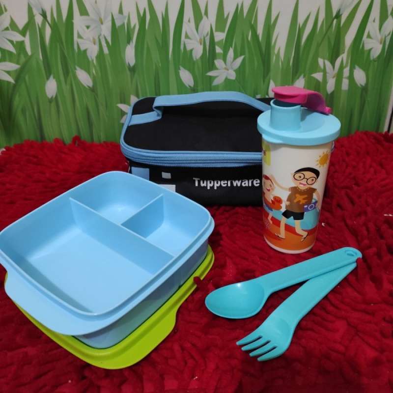 Jual Tupperware Paket Hemat Ke Sekolah Paling Murah Original di Seller ...