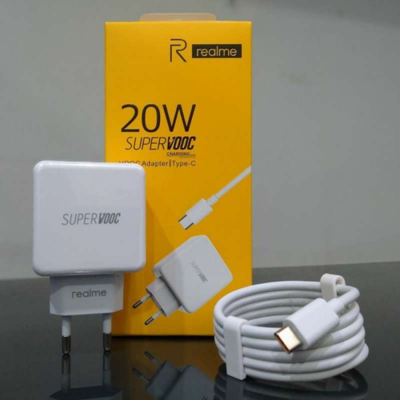 Jual CHARGER ORIGINAL FOR REALME VOOC FAST CHARGING TYPE C di Seller ...