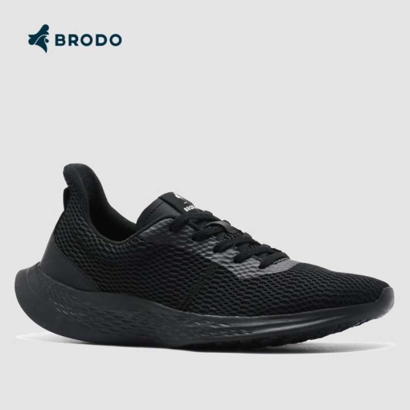 Jual Sepatu Brodo Active Sprint Full Black Original Made In Indonesia ...