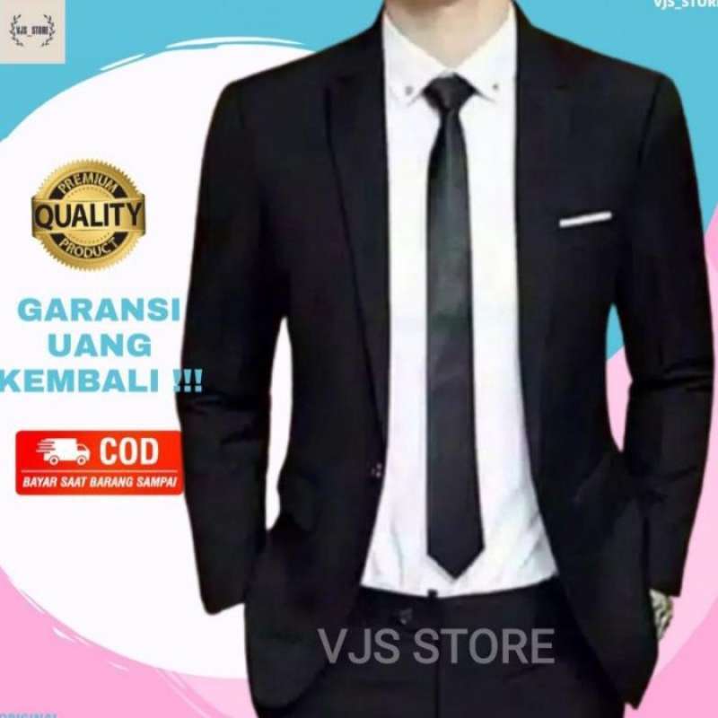 Jual Jas Formal Pria Jas Nikah Jas Wisuda Jas Hitam Blazer Di Seller Selia Shop - Pondok Kopi ...