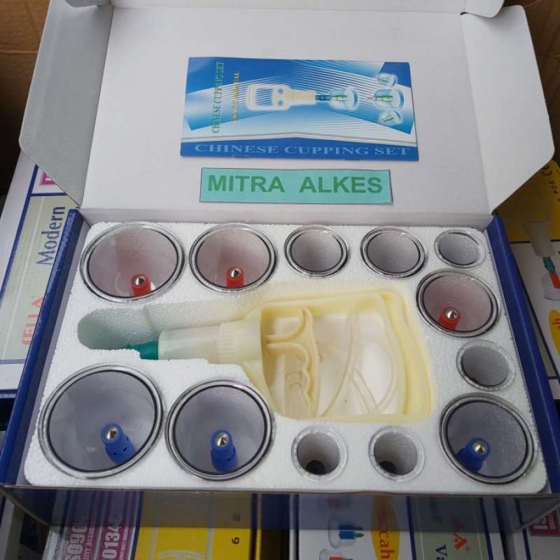 Promo Kop Angin Isi 12 Sella - Alat Bekam Isi 12 - Cop Angin - Kop ...