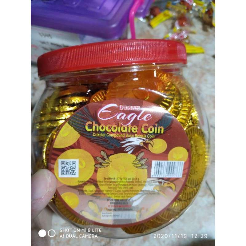 Jual Permen Pusan Coklat koin coklat emas Eagle Chocolate coin coklat ... Jual Permen Pusan Coklat koin coklat emas Eagle Chocolate coin coklat ...