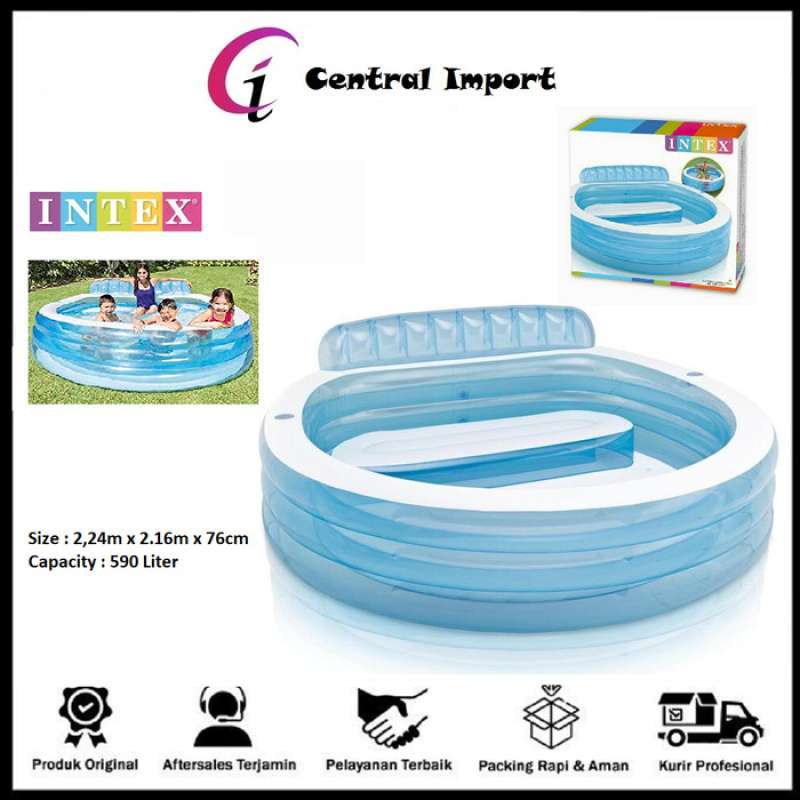 Jual Intex Kolam Renang bulat Anak & Keluarga / Swim Center family ...