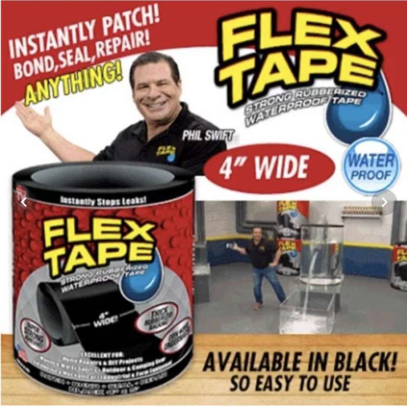 Promo Flex Tape Isolasi Seal Lakban Anti Bocor Waterproof 4 X 1,5 M Diskon 27% di Seller JIHAN ...
