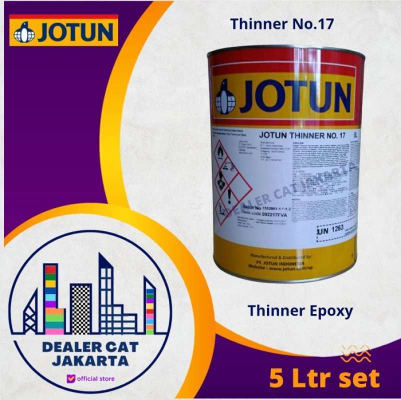 Promo Jotun Thinner No.17 - 5 Ltr Diskon 9% Di Seller Taylaa Shop ...