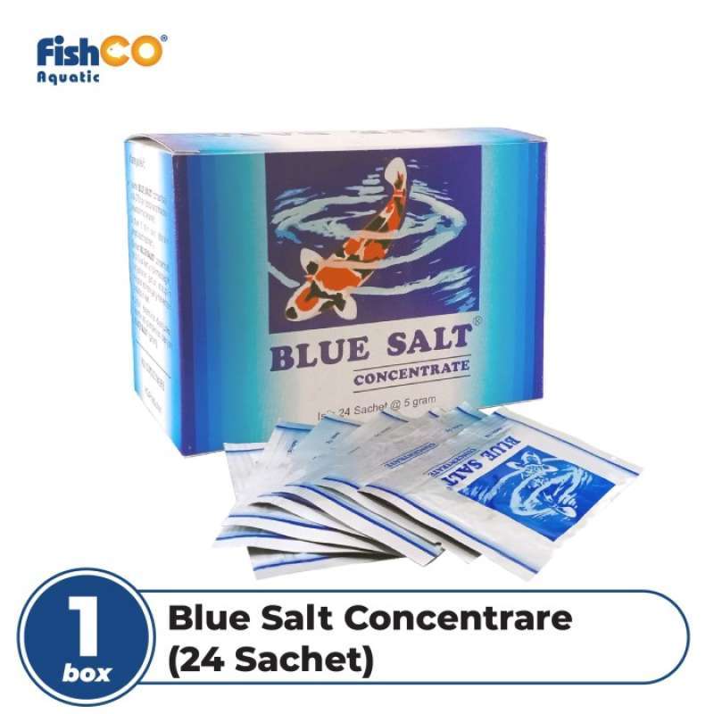 Promo Blue Salt Concentrate 1 box isi 24 Sachet Diskon 26% di Seller ...