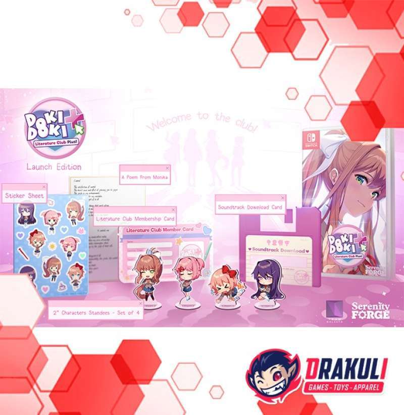 Jual Switch Doki Doki Literature Club Plus Premium Edition (USA/English ...
