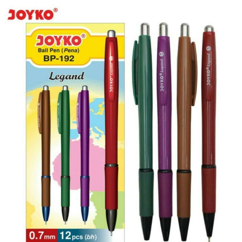 Jual Joyko Pulpen Bp – 192 Legend Ukuran 0.7 Mm Pulpen / Pena / Pen ...