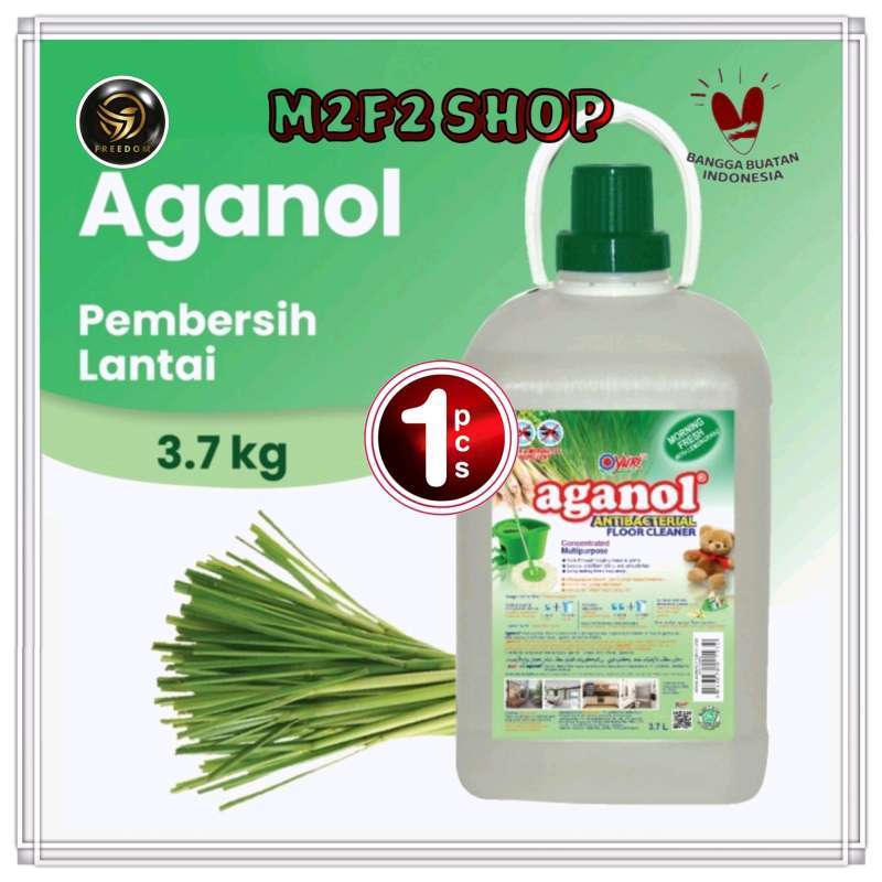Promo Yuri Aganol Antibacterial Floor Clean Morning Fresh Lemongrass | Pembersih Lantai - 3700 ...