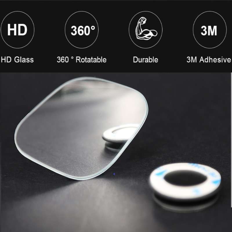 Promo Gentleman Car Kaca Tambahan Spion Blind Spot 360 Mini Bezelless ...