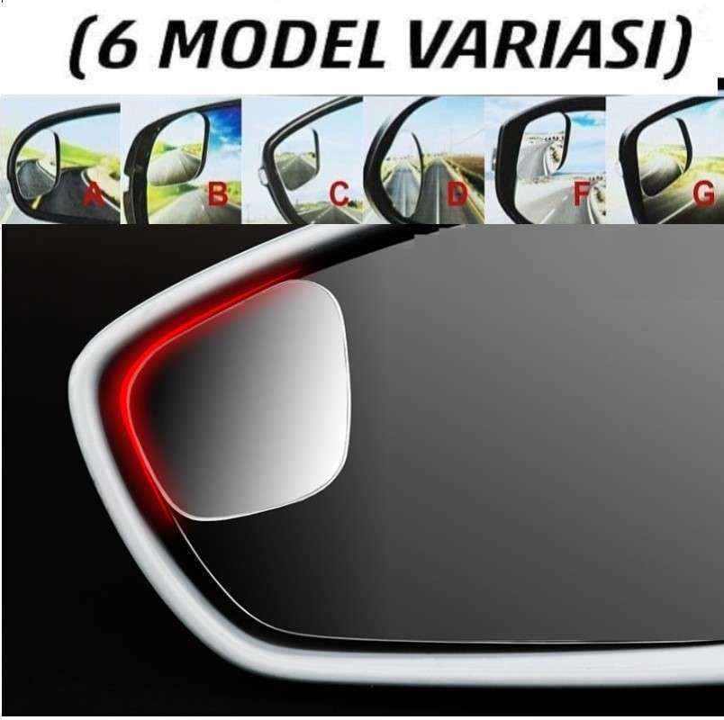 Promo Gentleman Car Kaca Tambahan Spion Blind Spot 360 Mini Bezelless ...