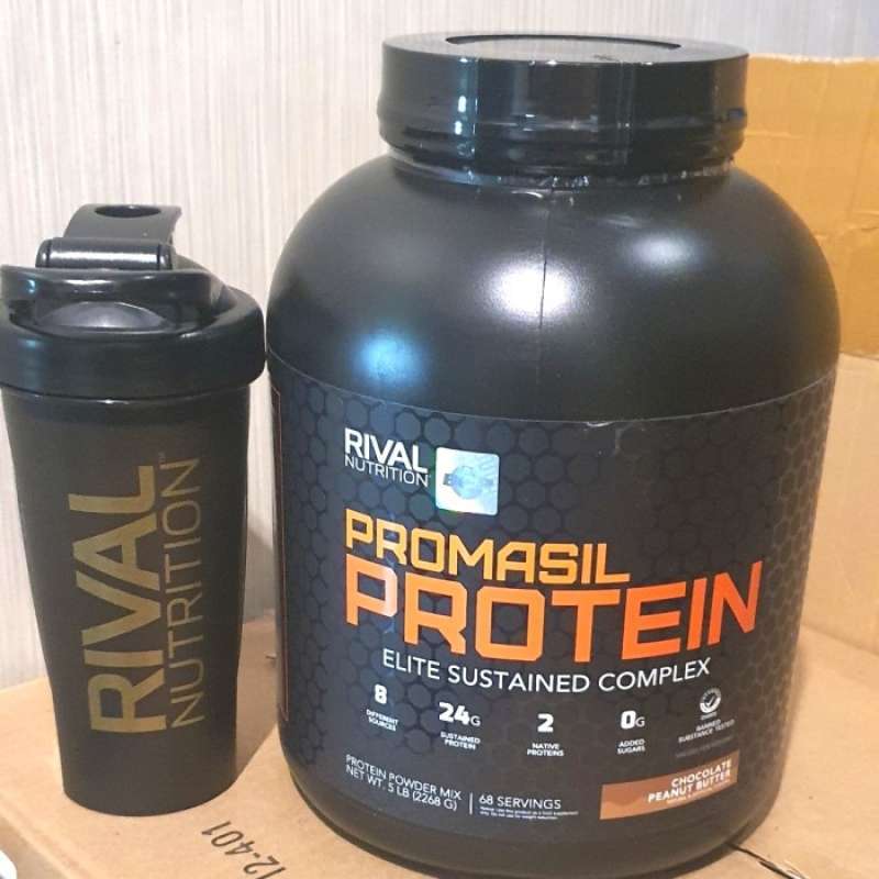 Promo RIVAL NUTRITION PROMASIL WHEY PROTEIN BLEND TIME RELEASE 5 LBS ...