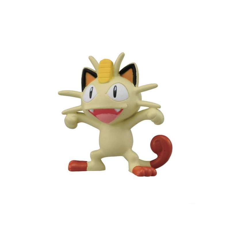Promo Pokemon #48 Ex Emc Moncolle Meowth Action Figure [asia Version ...