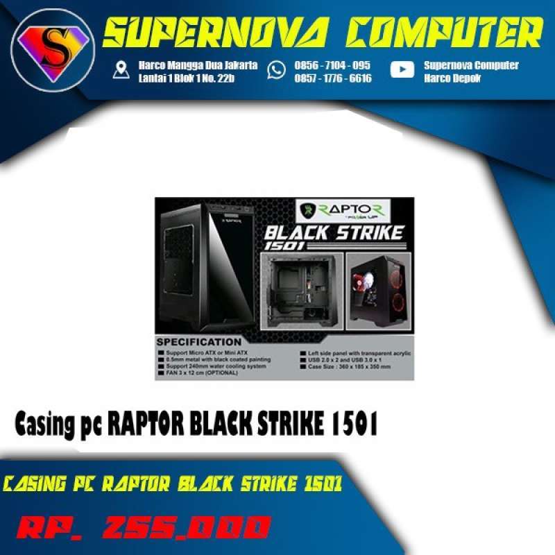 Jual Casing Pc Raptor Original Murah - Harga Diskon April 2024 | Blibli