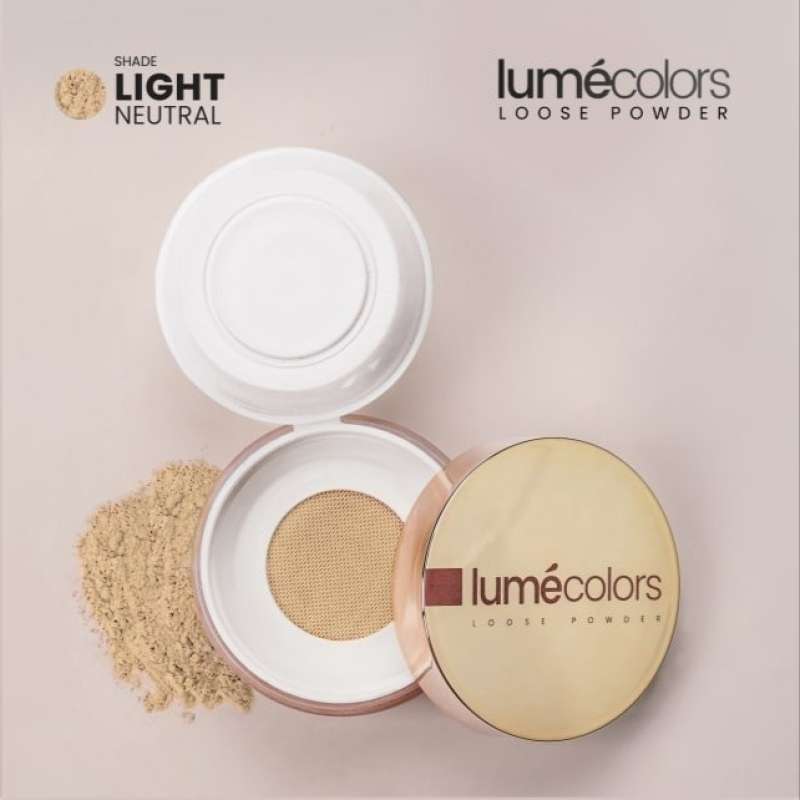 Jual Lumecolors Loose Powder | Bedak Tabur | Bedak Wajah - Light ...