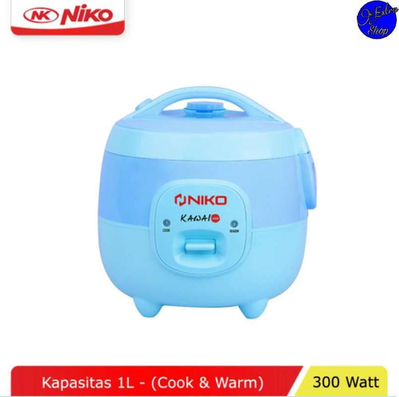 Jual Niko Mini Rice Cooker Kawai [1l] - Biru Mk-10 Di Seller ...