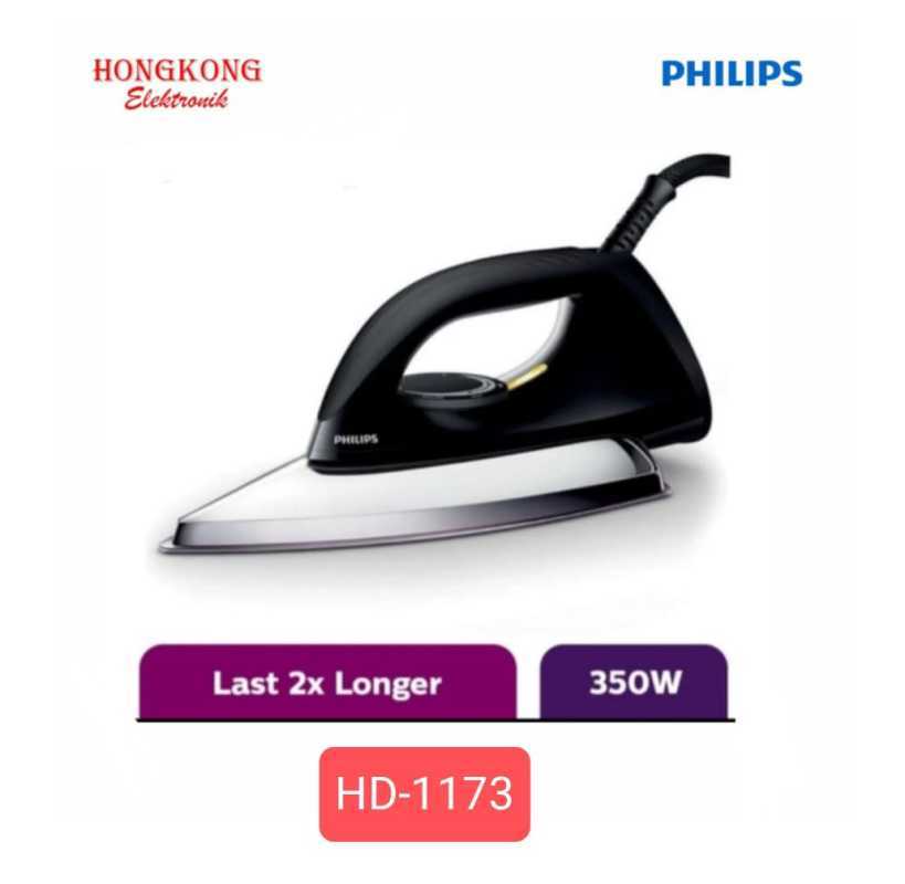 Jual PHILIPS HD1173 / 40 / SETRIKA / GOSOKAN / DRY IRON di Seller ...