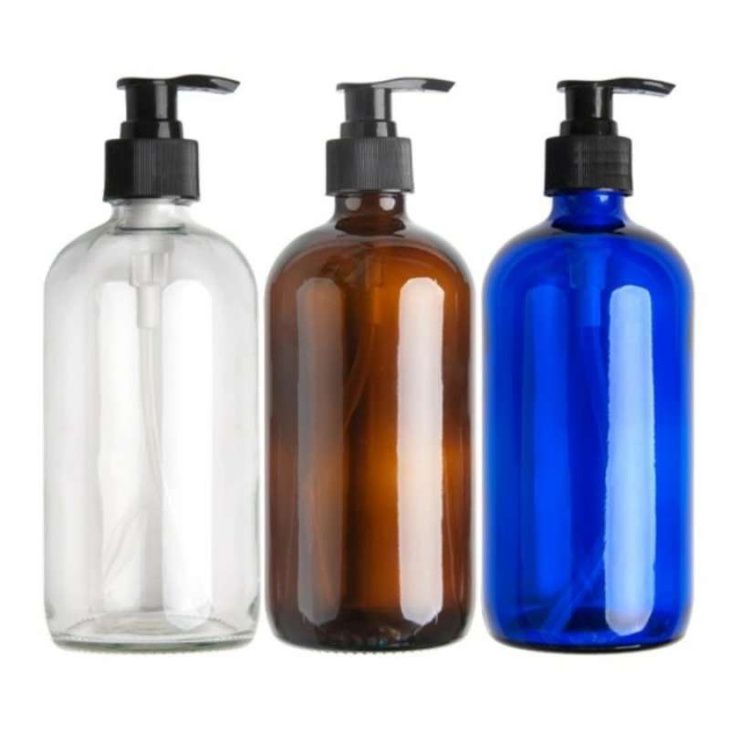 Promo Botol Kaca Pump 250Ml/500Ml Tebal Premium Import Diskon 23% di ...