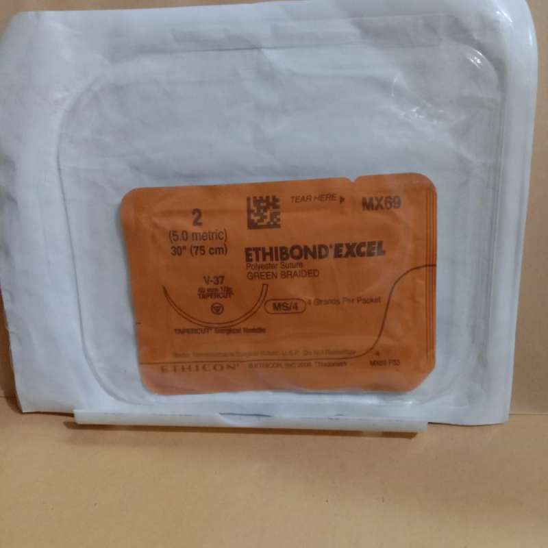 Promo Ethibond Excel 2 Mx69 ( Polyester Non Absorbable) Diskon 23% Di ...