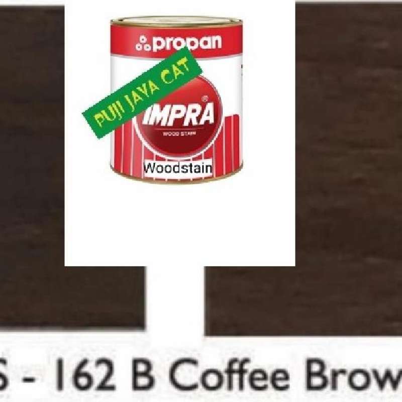 Jual IMPRA WOOD STAIN WS-162 B COFFEE BROWN PROPAN di Seller PUJI JAYA ...