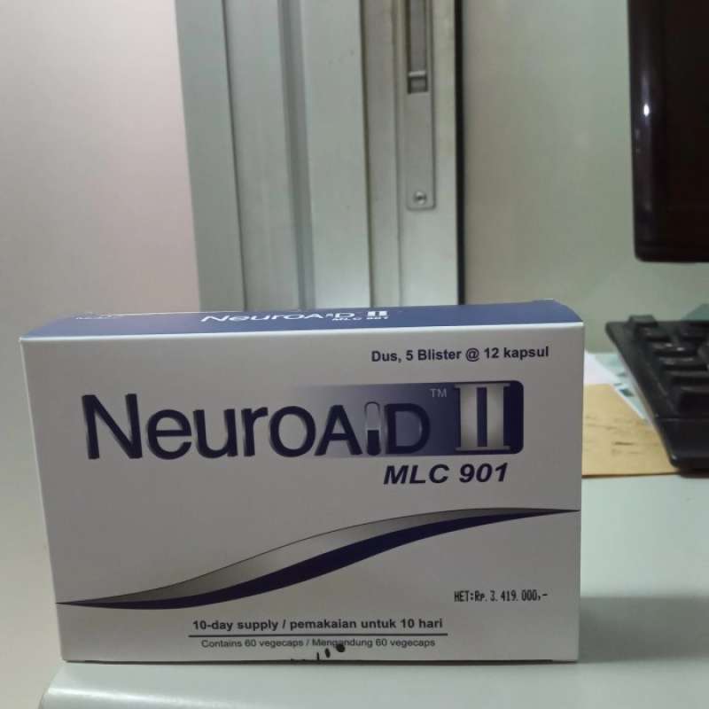 Promo NEUROAID II MLC 901 membantu sirkulasi darah per strip 12 kapsul ...