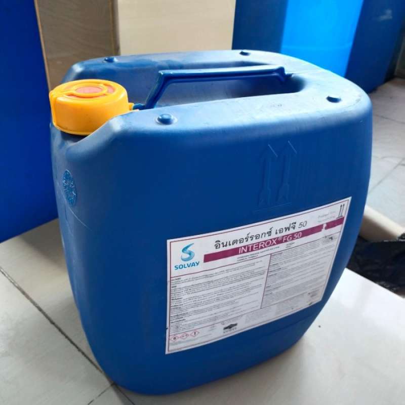 Promo Hidrogen Peroksida ( H2o2 ) Fg 50% - 30 Kg Diskon 23% Di Seller ...