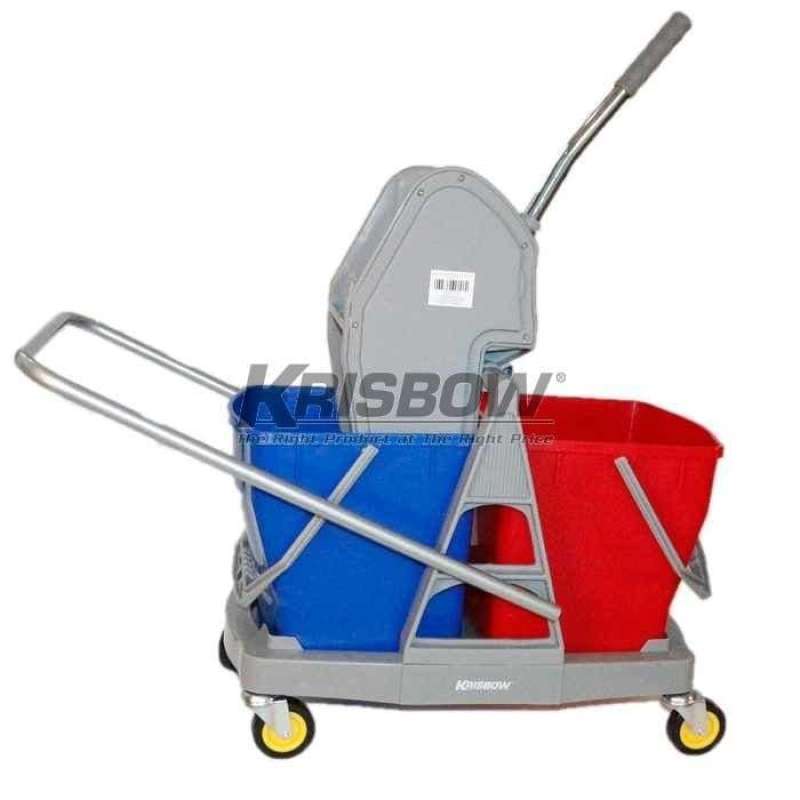 Jual KRISBOW BUCKET WRINGER W/ 2 PAILS BLUE AND RED Item #10209059 di ...