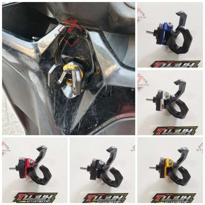 Jual CANTOLAN / GANTUNGAN BARANG MOTOR MODEL CAKAR CABANG 2 SISI di ...