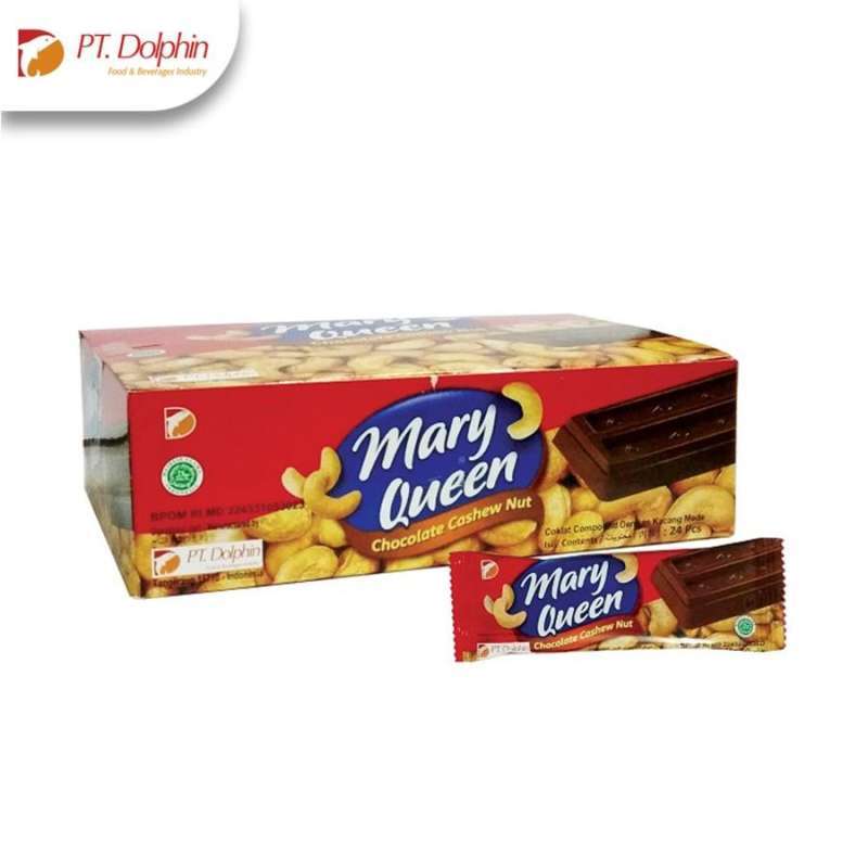 Promo Mary Queen Chocolate - Cokelat Kacang Mede 15g Diskon 20% Di Seller Dolphin Foods Official ...