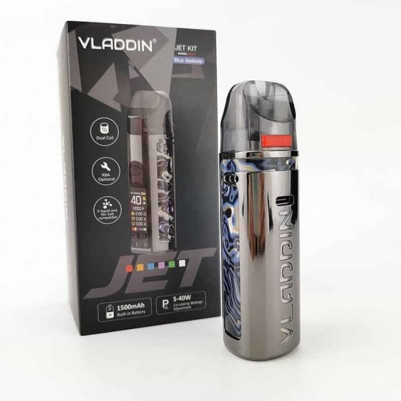 Jual VLADDIN JET POD MOD KIT 40W 1500MAH AUTHENTIC BY VLADDIN FOR ...
