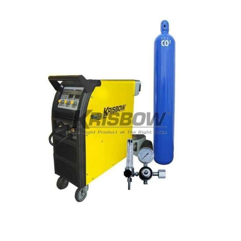 Jual KRISBOW MIG MAG WELDING 500A W/ REG.CO2+CYLINDER Item #10259981 di ...