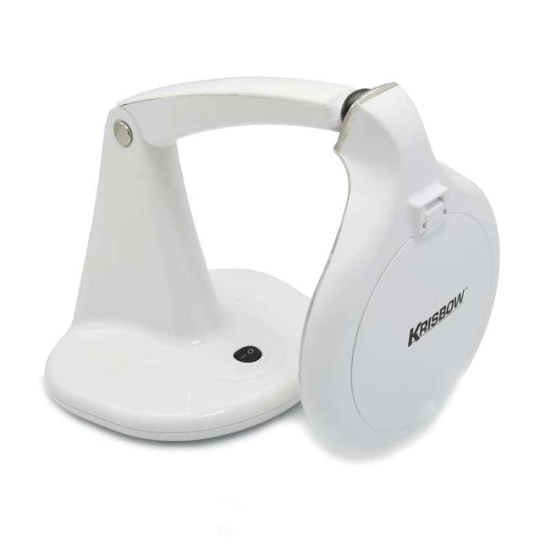 Jual krisbow kaca pembesar dengan dudukan dan lampu 101 mm Perkakas di ...