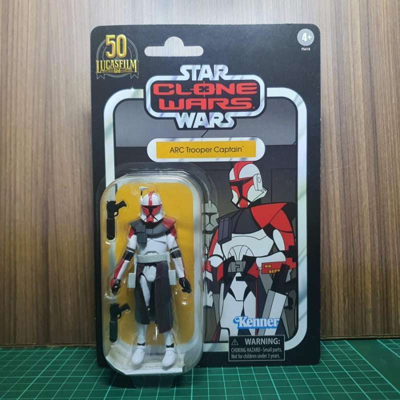 Jual Star Wars Clone Wars Arc Trooper Captain Vintage Collection di ...