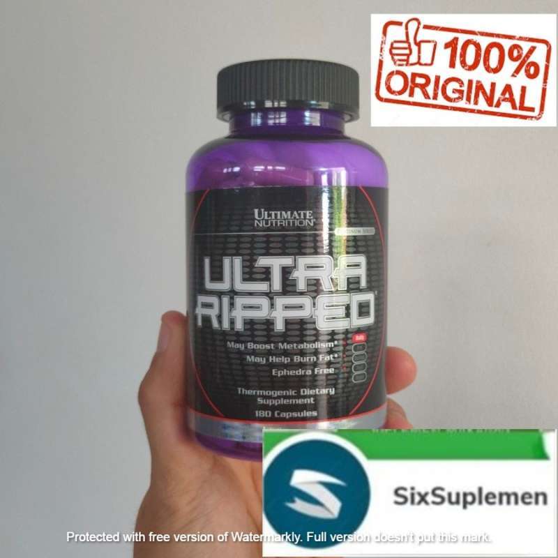 Jual Ultimate Nutrition Ultra Ripped Faf 180 Caps Di Seller Sixsuplemen ...