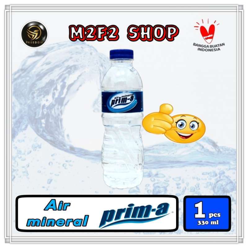 Promo Air Mineral Prima Botol Mini Pet - 330 ml (Kemasan Satuan) Diskon 25% di Seller M2F2 Shop ...
