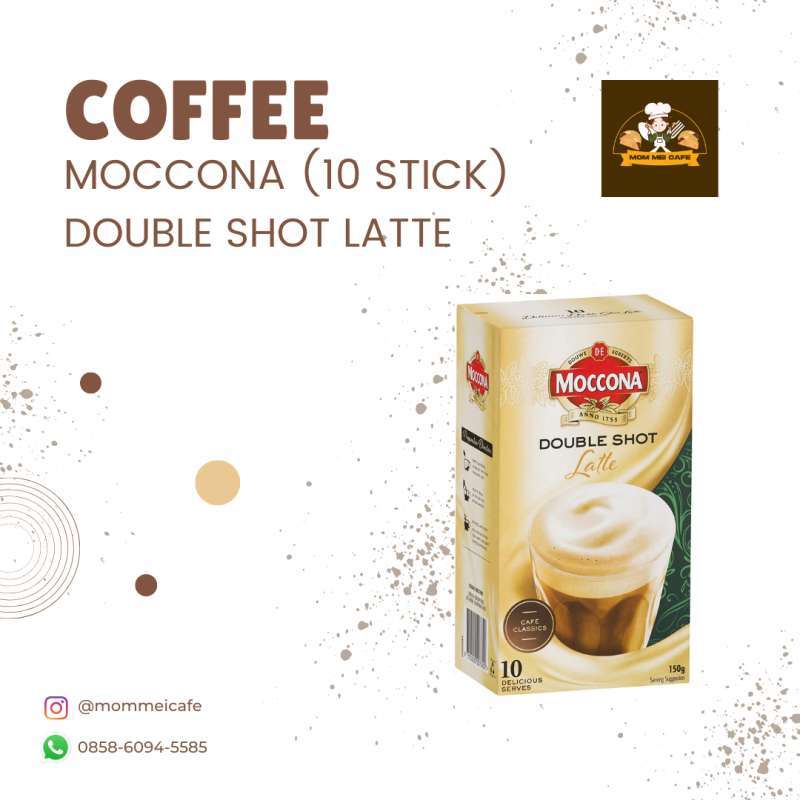 Jual Kopi AUSTRALIA MOCCONA DOUBLE SHOT LATTE COFFEE (10 Stick) di Seller Mom Mei Cafe ...