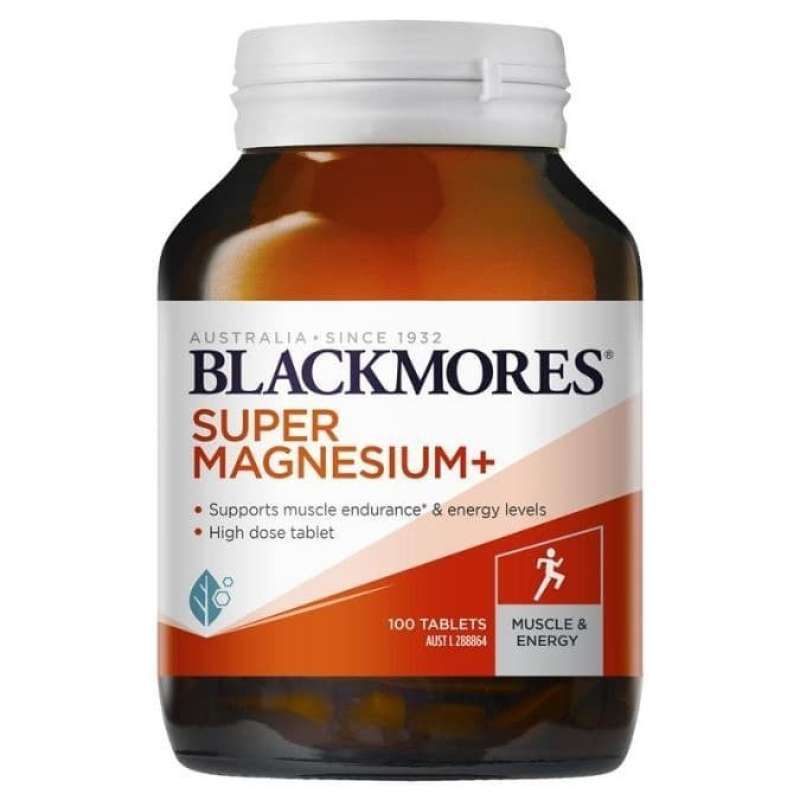 Jual Blackmores Super Magnesium Plus 100 Tablets Di Seller Afifah Tick ...