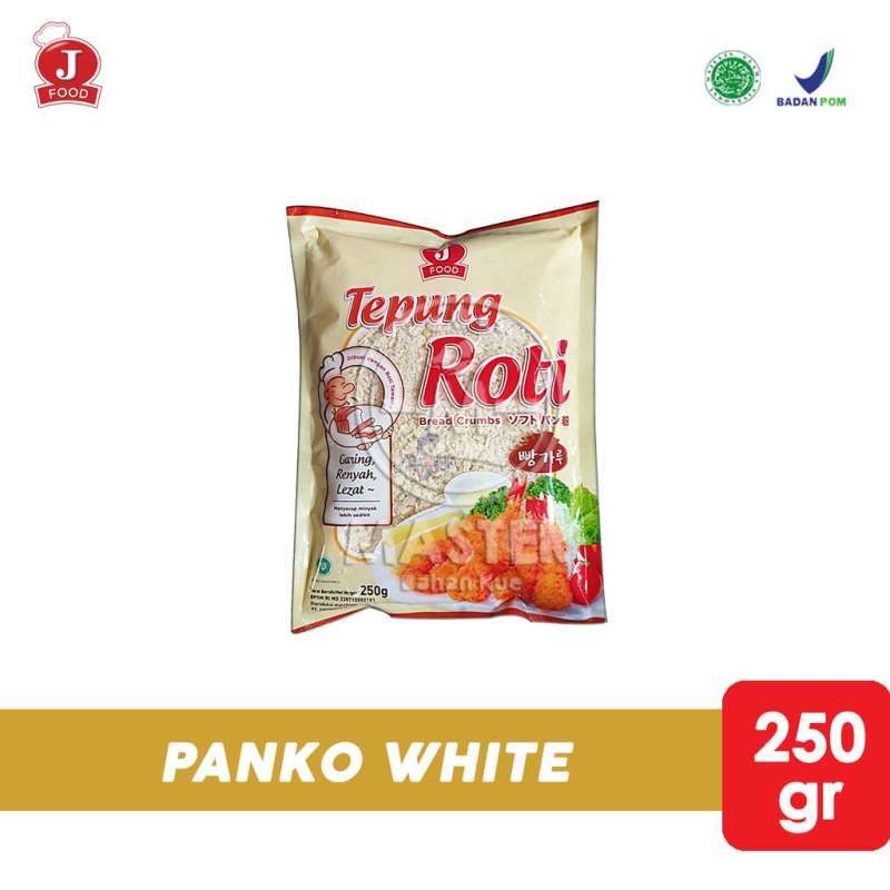 Promo Tepung Roti / Panko Mix / Panko White JFOOD (250 gr) Diskon 20% ...