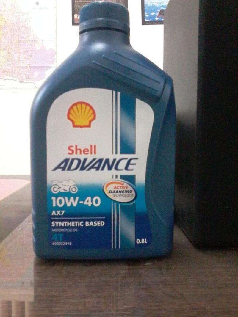 Jual Shell Advance AX7 10W-40 4T Oli Mesin Motor [800 ml] di Seller ...