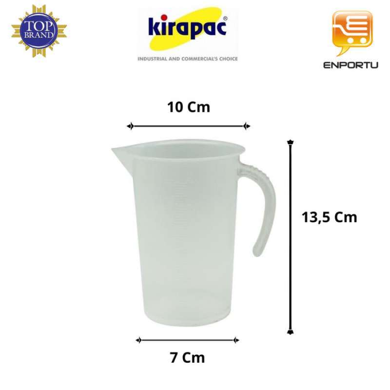 Promo Kirapac Gelas Takaran 500 Ml 2075 / Gelas Ukur/ Measuring Cup 500 ...