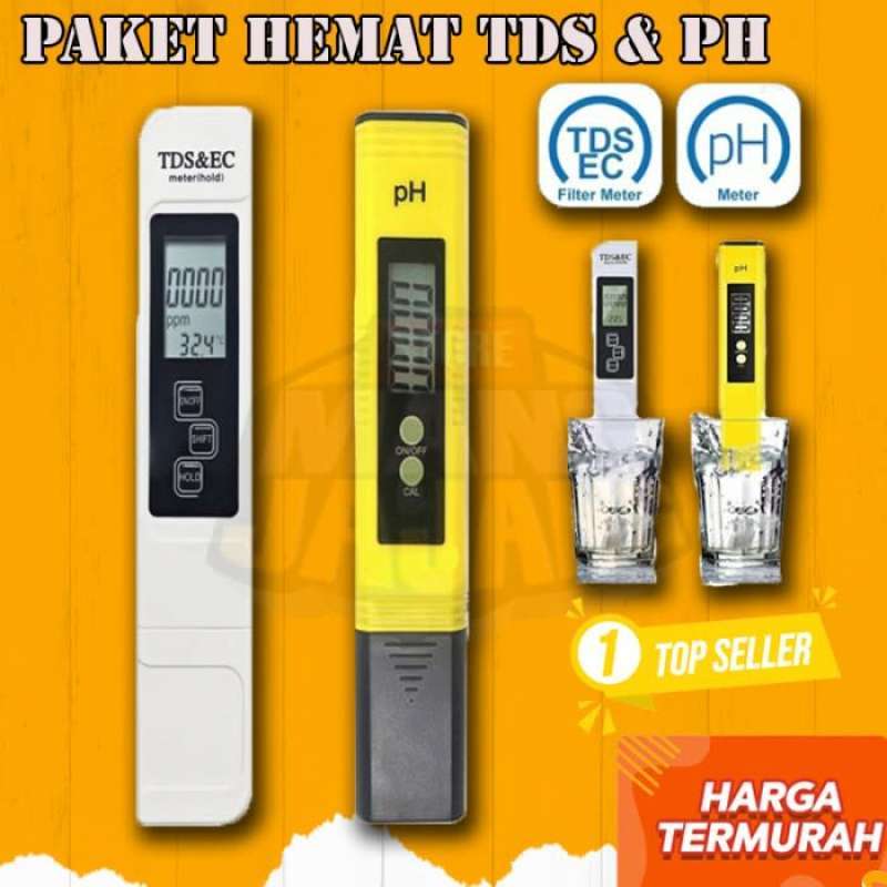 Promo Promo Paket Alat Ukur Ph Meter Tds Tester Digital Hidroponik ...