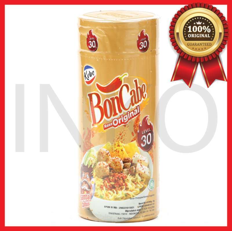 Jual KOBE BONCABE SAMBAL TABUR LEVEL 30 RASA ORIGINAL 40GR di Seller ...