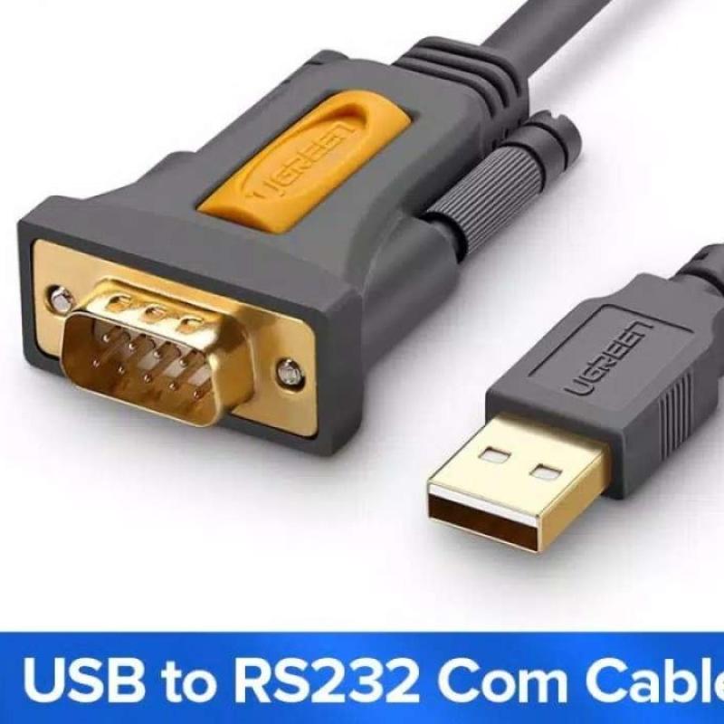 Promo UGREEN Kabel USB to Serial RS232 DB9 Male 1,5M Diskon 23% di ...