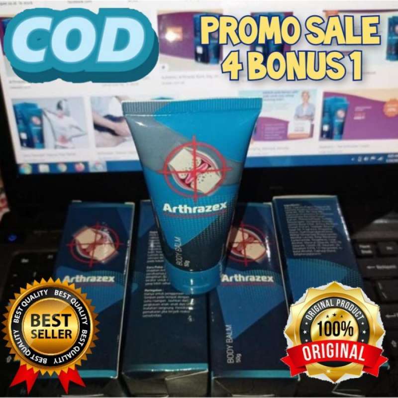 Promo Arthrazex Cream Sendi Asli Atasi Nyeri Sendi Dan Tulang Punggung ...