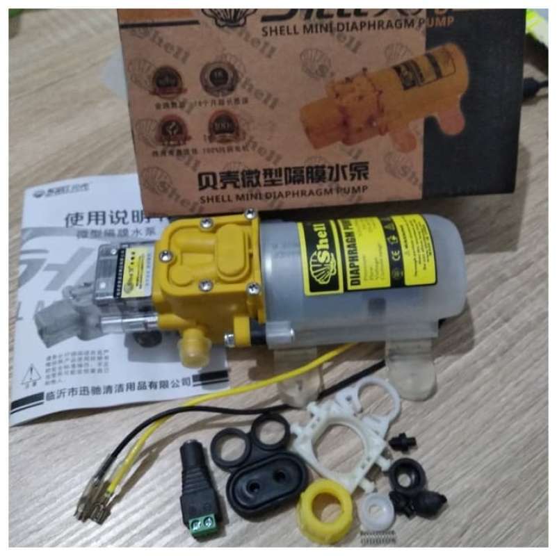 Jual Pompa Air DC 12Volt Shell High Pressure di Seller Serba Teknik ...