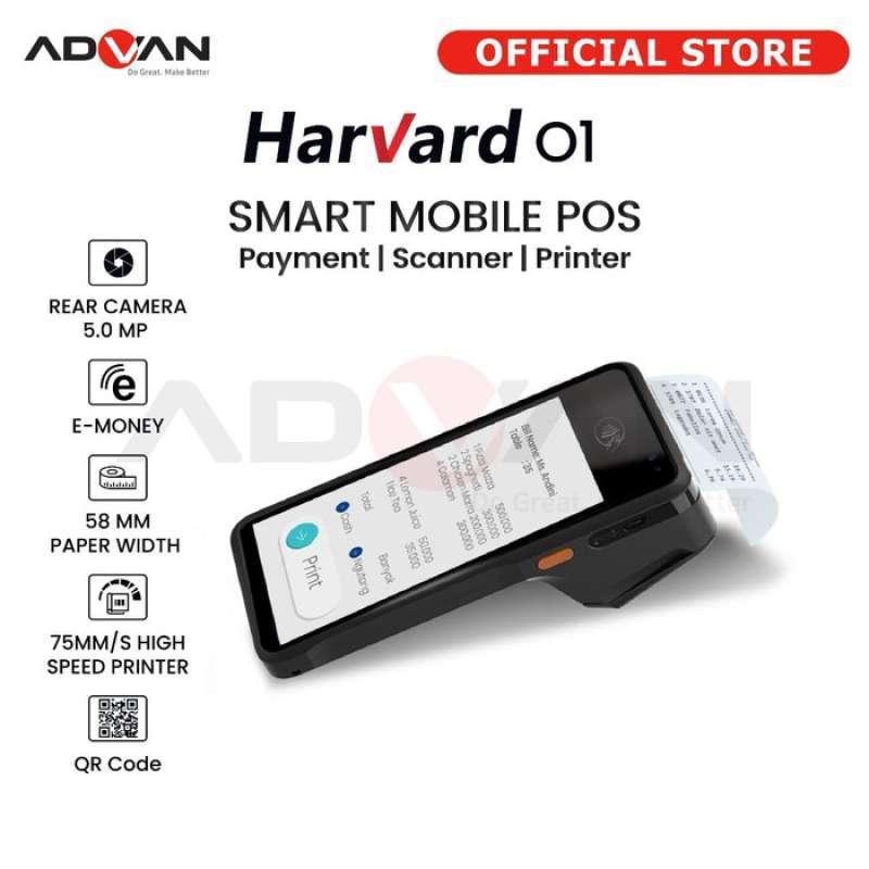 Jual Advan Harvard-01 Smart Mobile POS di Seller Advan Authorized ...