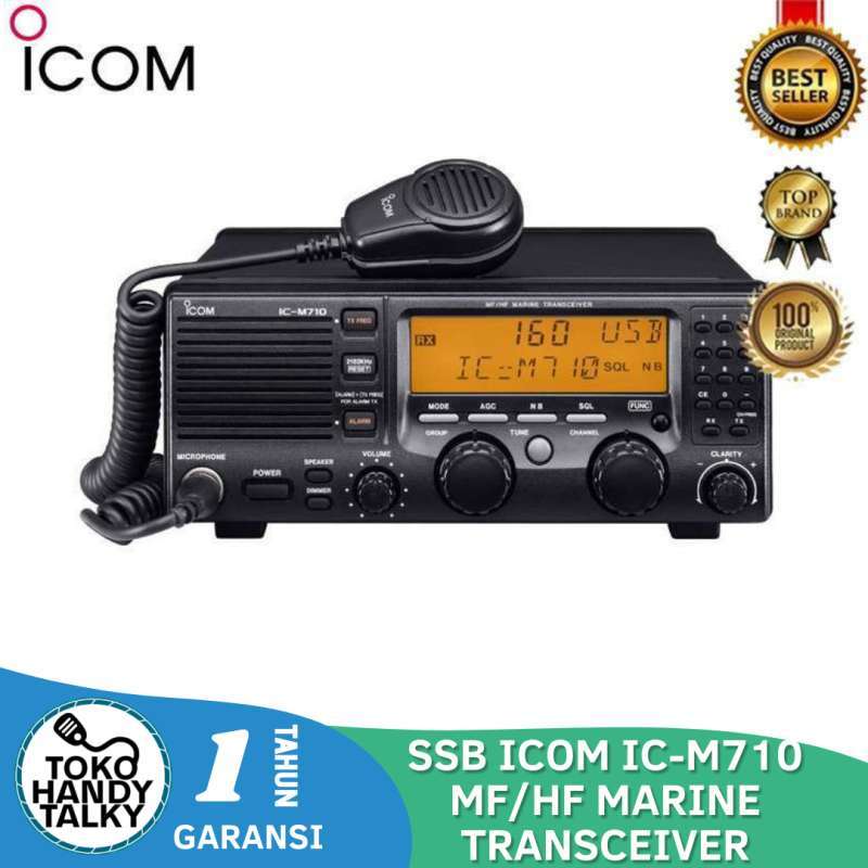 Jual RADIO SSB ICOM IC-M710 MF/HF MARINE TRANSCEIVER NEW GARANSI RESMI ...